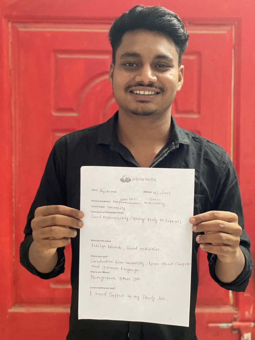 Child Sponsorship Program / Raja Kumar | Prema Metta School